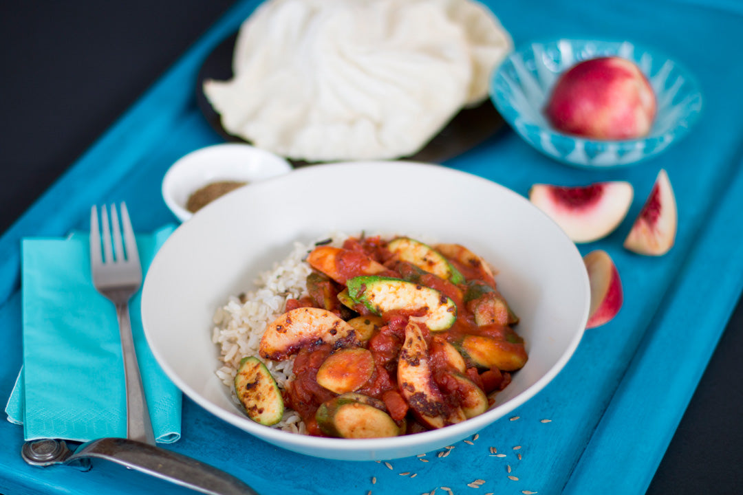 Peach fruit curry – Mokhado